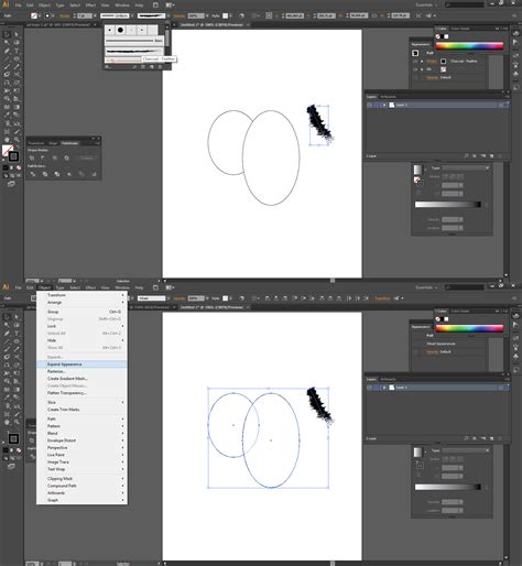 Cant Expand Appearance In Illustrator Adobe Product Community 5500902