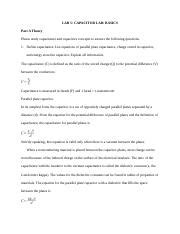 Understanding Capacitance And Capacitors Theory And Practical Course Hero