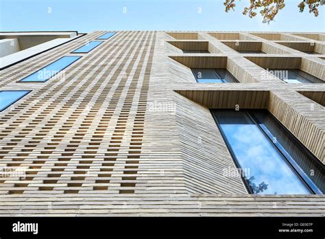Brick Facade With Window Chamfer Turnmill Building London United