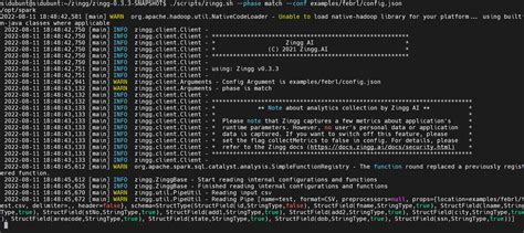Getting Error While Running Zingg On Ubuntu Machine · Issue 432 · Zinggaizingg · Github