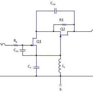 Schematic Of The SPICE Circuit Model Download Scientific Diagram