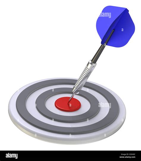 Target And Dart Stock Photo Alamy