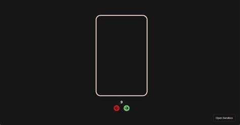 Shaking Carousel Codesandbox