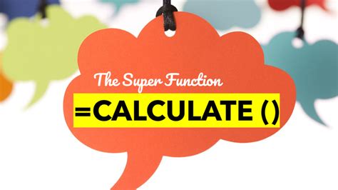 Dax Calculate Function Goodly