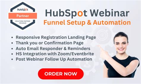 Build High Converting Webinar Sales Funnel In Hubspot By Hubspot Crm Fiverr