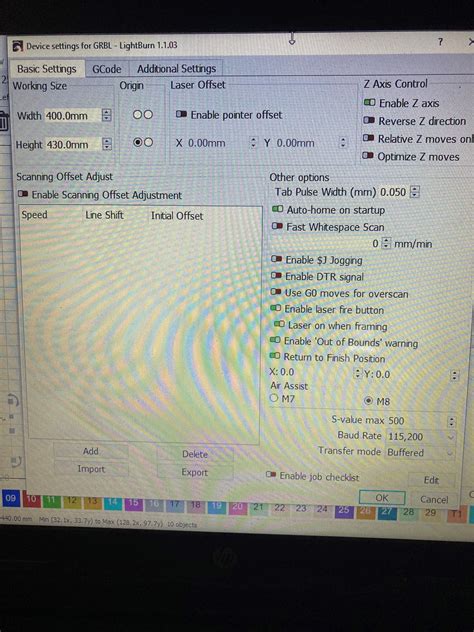 Machine Not Working Proper LightBurn Software Questions LightBurn Software Forum
