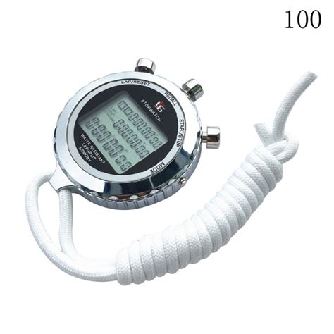 Silent Stopwatch Countdown Timer 1 100s Accuracy L Grandado