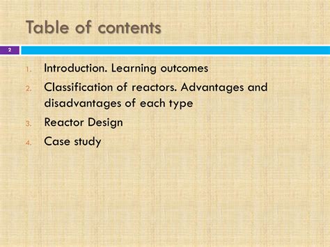 SOLUTION Powerpoint Reactors Studypool