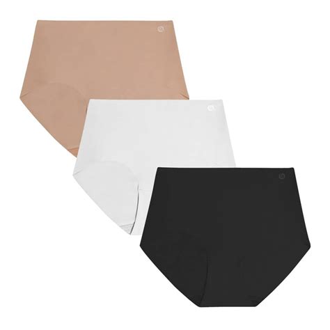 Pantaleta Berlei Para Mujer Completa Invisible 3 Piezas Multicolor