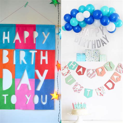 Diy Birthday Banner Template