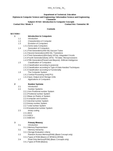 introduction to computer concepts pdf computer data storage