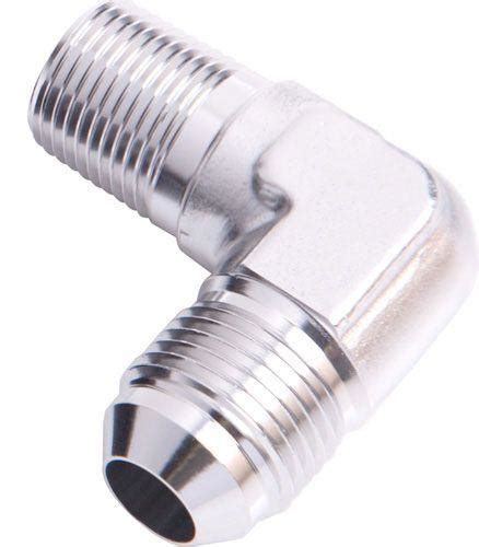 Aeroflow 90° Npt To Male Flare Adapter 34 To 10an Af822 10 12s