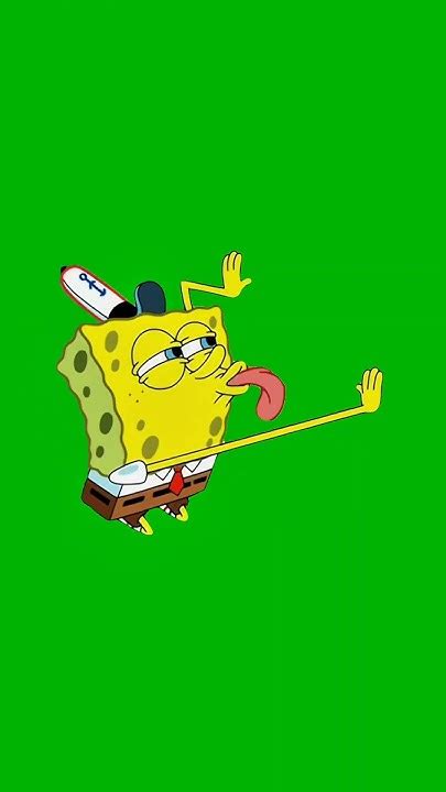Spongebob Lick Greenscreen Youtube