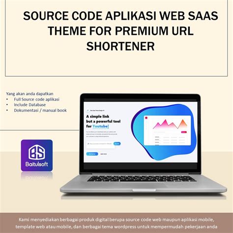 Jual Source Code Aplikasi Web Saas Theme For Premium Url Shortener Shopee Indonesia