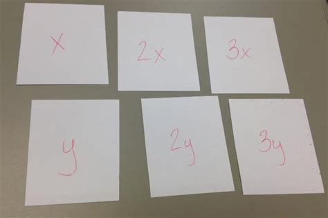 Operations With Monomials Game Version 1