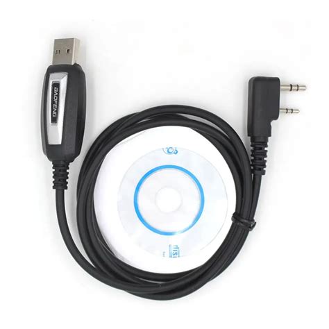 BAOFENG USB Programming Cable With Driver CD For UV 5R UV 82 BF 888S UV 9R BF UVB2 Portable