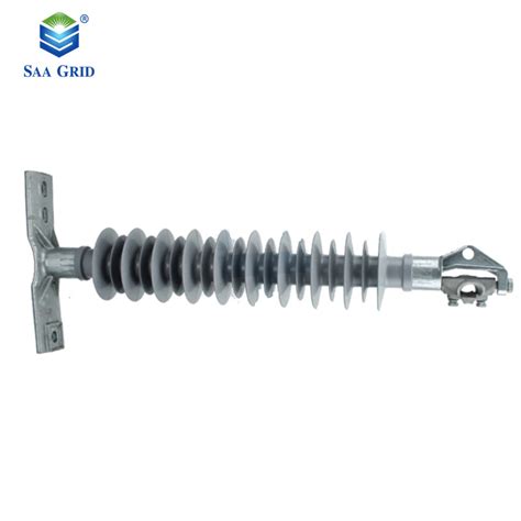 69kv 57 25 Horizontal Line Post Porcelain Insulator With Top Clamp