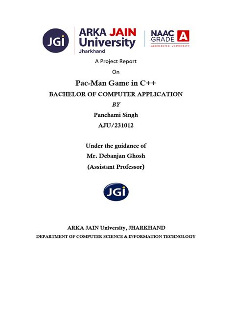 Pac Man Gam Pdf Computer Programming C