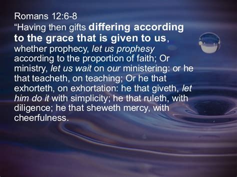 Romans 121 8 9 638 For You