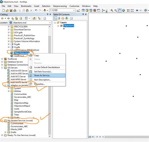 “publish” Tool On The Right Click Of A Map In Arcg Esri Community