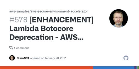 Enhancement Lambda Botocore Deprecation Aws Platform · Issue 578