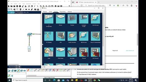 737 Lab View The Switch Mac Address Table Youtube