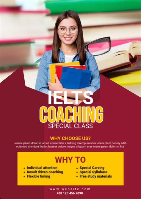 Ielts Course Ad Template 1 Postermywall