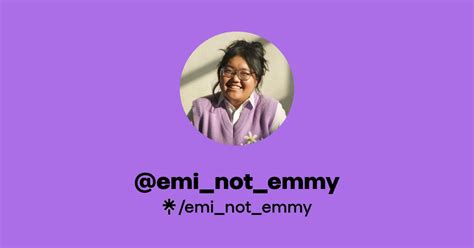 Eminotemmy Twitter Instagram Tiktok Linktree