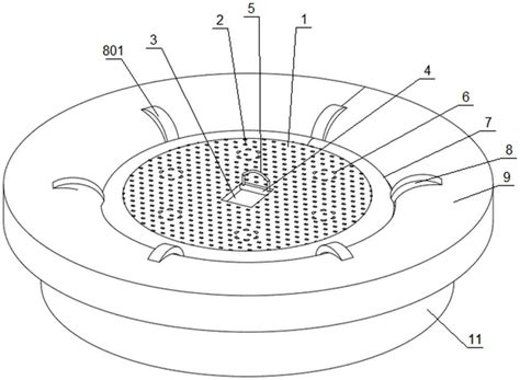 一种带有掀起结构防滑井盖的制作方法