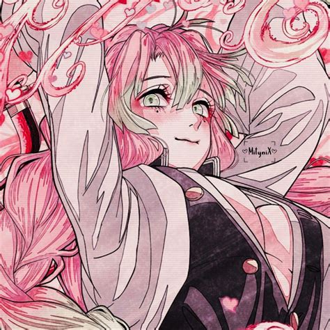 Mιᴛꪩᥒꪱx 」‧ Mitsuri Kanroji Kimetsu No Yaiba Anime Demon Slayer