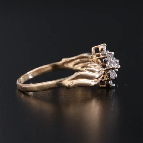 Vintage 10k Diamond Ring Ebth