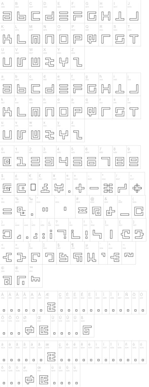 Atari 1 Font