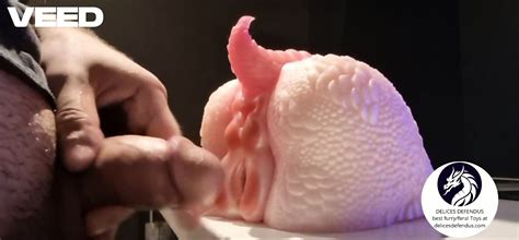 Massive Breeding Cocks Fill Aluras Elegant Dragon Holes Furry Sextoy From Delices Defendus