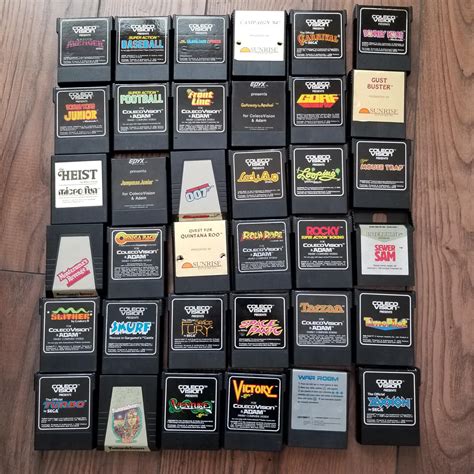 I Just Got Reunited With All My Old Colecovision Games R Colecovision