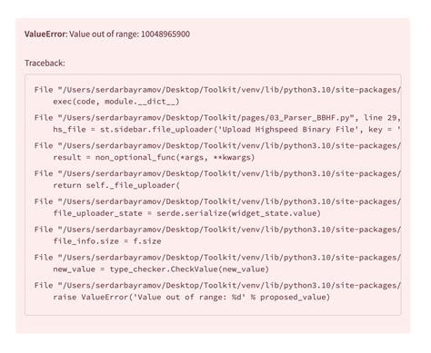 Python How To Upload Large Files On Streamlit Using Stfileuploader Stack Overflow