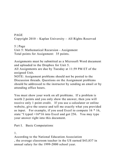 Unit 6 Graph Theory Assignmenttotal Points For Assignment 35 Docx