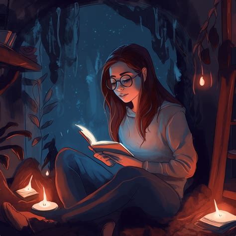 Download Ai Generated Reading Woman Royalty Free Stock Illustration Image Pixabay