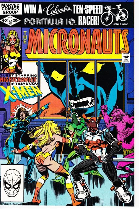 Micronauts 37 January 1982 Marvel Comics Grade Nm Marvel Comics