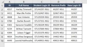 How To Remove Prefix And Suffix In Excel Methods