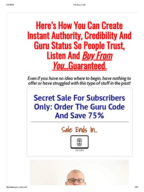 The Guru Code Pdf Pdf Persuasion Credibility