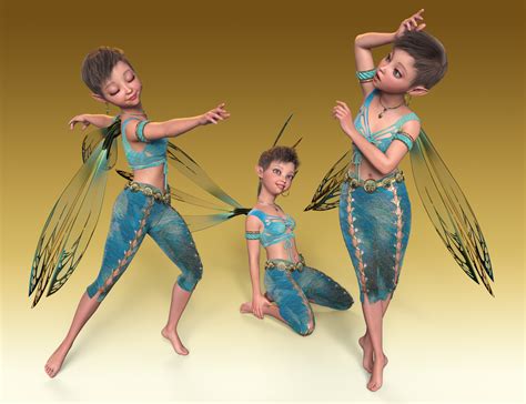 Cdi Pixie Poses For Genesis 9 Daz 3d