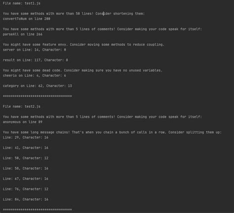 GitHub Moskirathe JScent A Static Progam Analysis And Visualization Tool That Detects Code