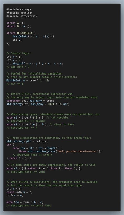 pablo esteban camacho on linkedin cpp cplusplus ternaryoperator