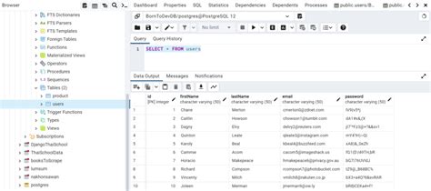 การใช้ Graphql ร่วมกับ Postgresql Borntodev เริ่มต้นเรียน เขียนโปรแกรม ขั้นเทพ