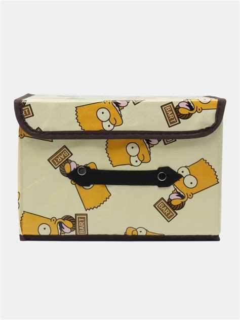 Органайзер короб для хранения вещей белья игрушек корзина с крышкой кофр на подарок купить