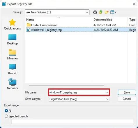How To Manually Create A Registry Backup On Windows 11 Pureinfotech