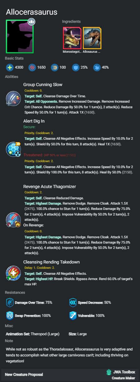 Monostegotops Hybrid And Apex Hybrid Too Op R Jurassicworldalive