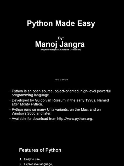 python fundamentals pdf variable computer science control flow