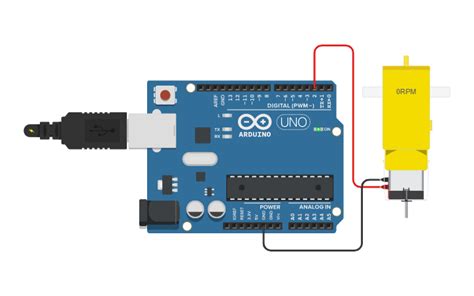 Circuit Design Venu Arduino Hobby Gearmotor Tinkercad