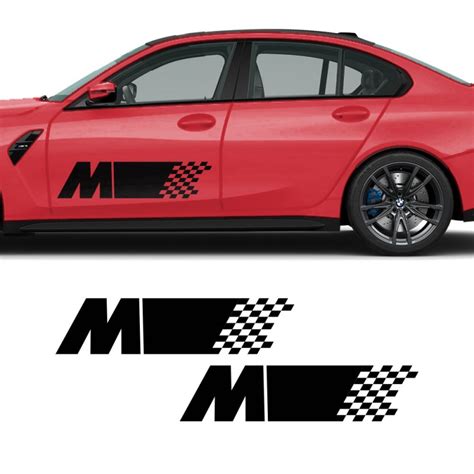 Decals Side M Racing Bmw M3